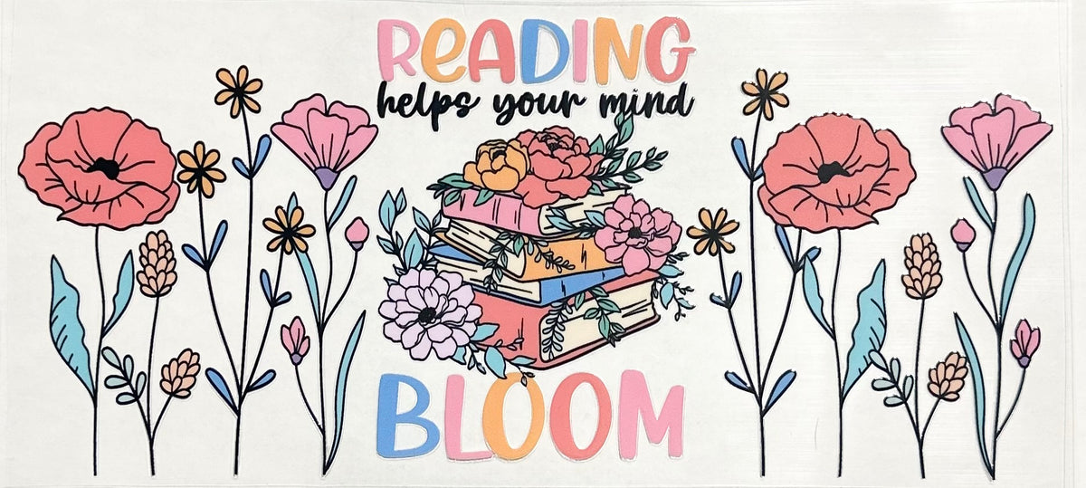 Reading Helps Your Mind Bloom – The Shabby Closet